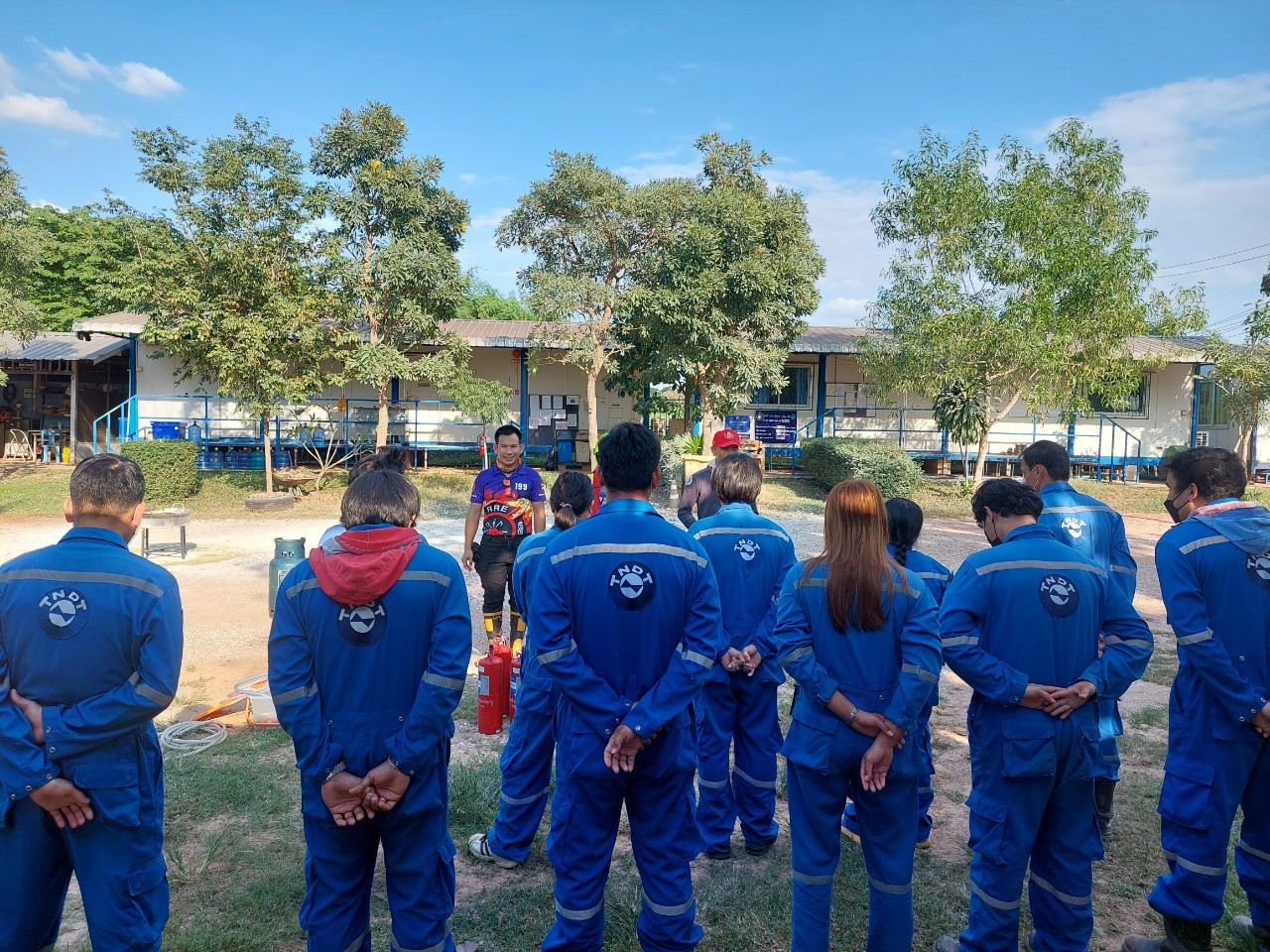 Annual training on firefighting and fire evacuation drills 2022_Lan ...